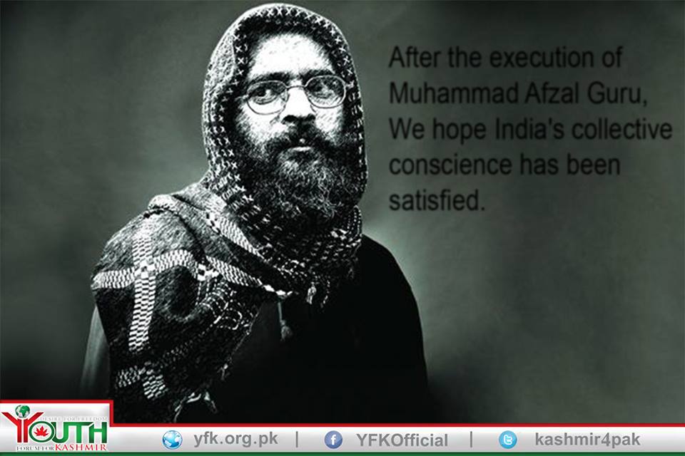 YFK: India Was Defeated In Kashmir The Day Afzal Guru Was Hanged ...