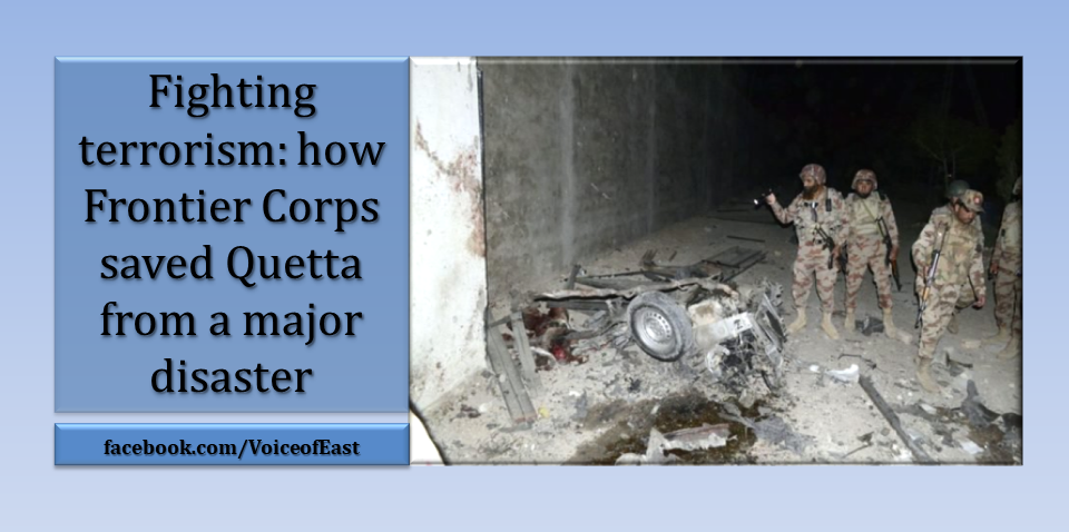 Fighting terrorism: how FC saved Quetta from a major disaster – Voice ...