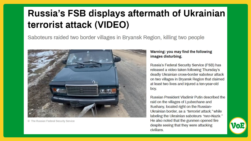 Analysing The NATO-Backed Neo-Nazi Terrorist Attack In Russia’s Bryansk ...