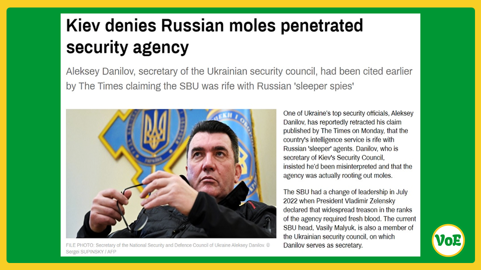 Ukraine’s Latest Paranoia About Russian Sleeper Cells Is Dividing Its ...
