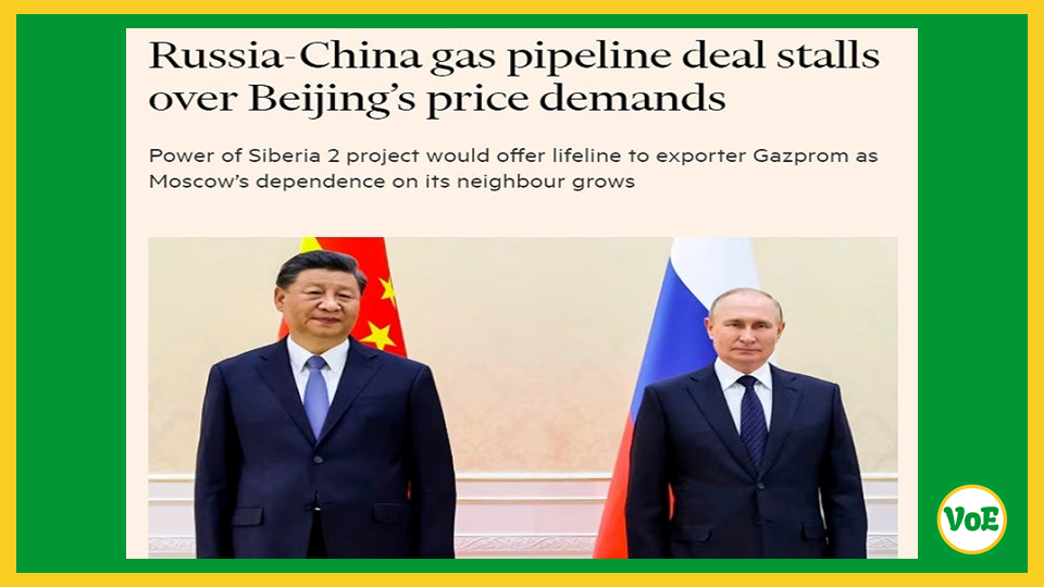 Analysing The Reported Chinese-Russian Pricing Dispute Over The Power ...