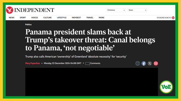 Trump’s Policies Towards Panama Reflect Neo-Monroeism, Potentially ...